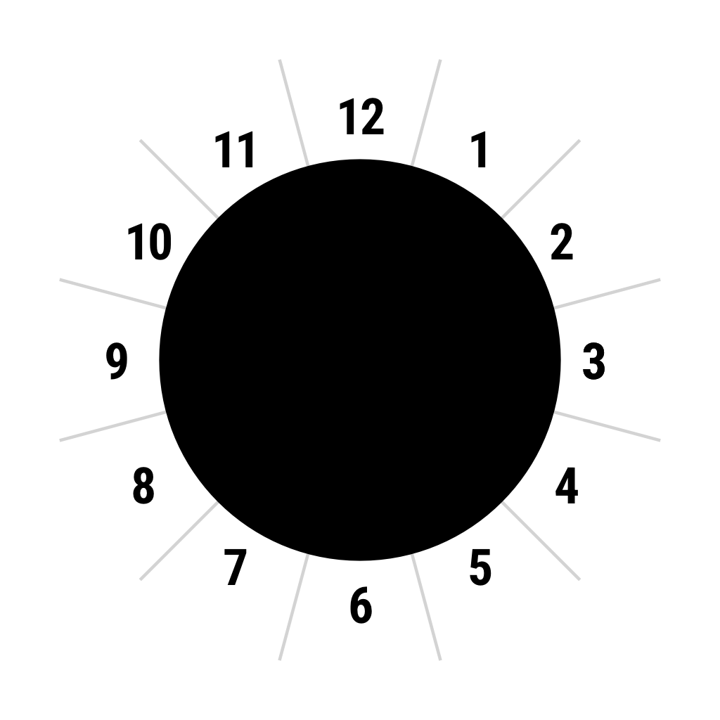 12 Segment Glow in the Dark Custom Dials Only (Ascher Racing Artura ...