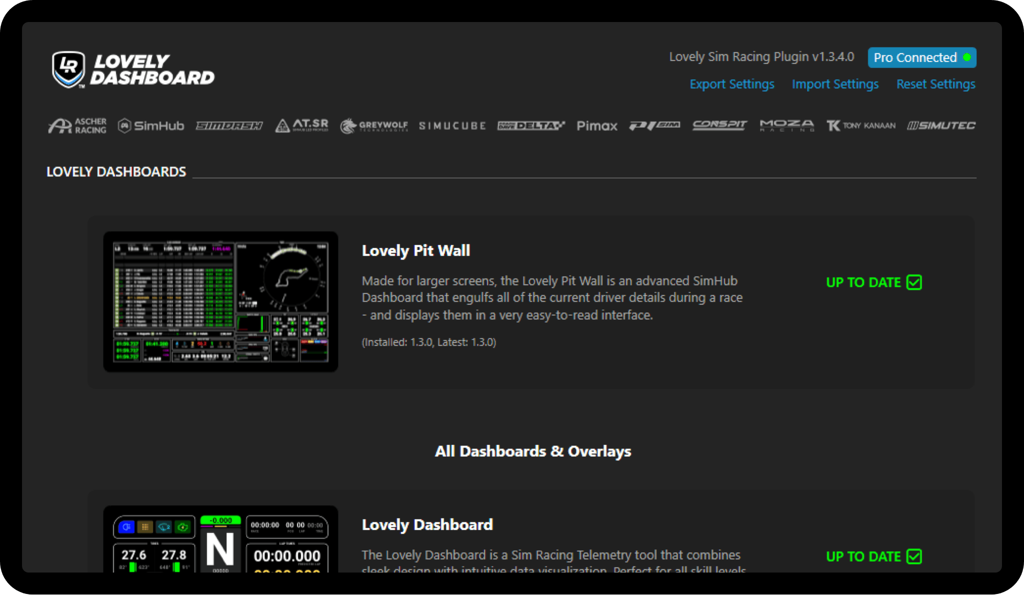 Lovely Plugin – Lovely Sim Racing