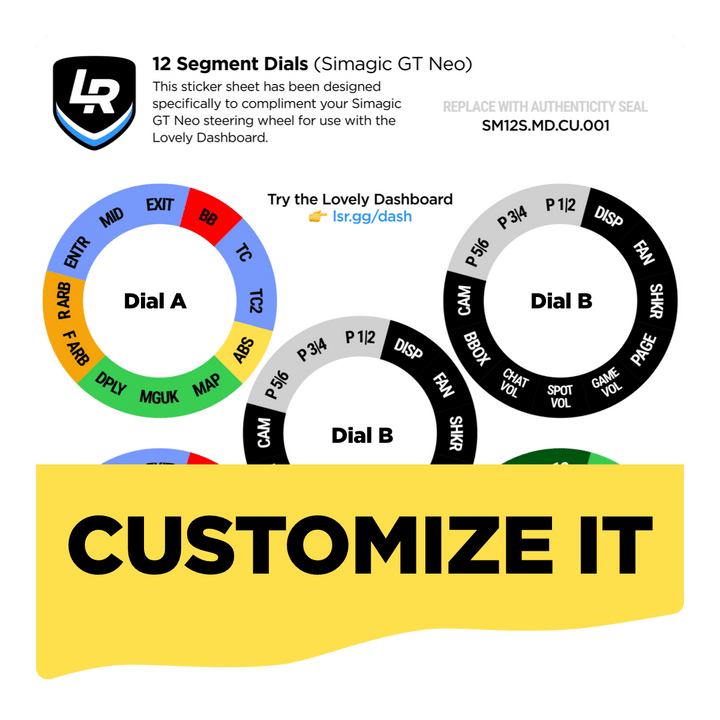 Lovely Sticker Sheets – Lovely Sim Racing