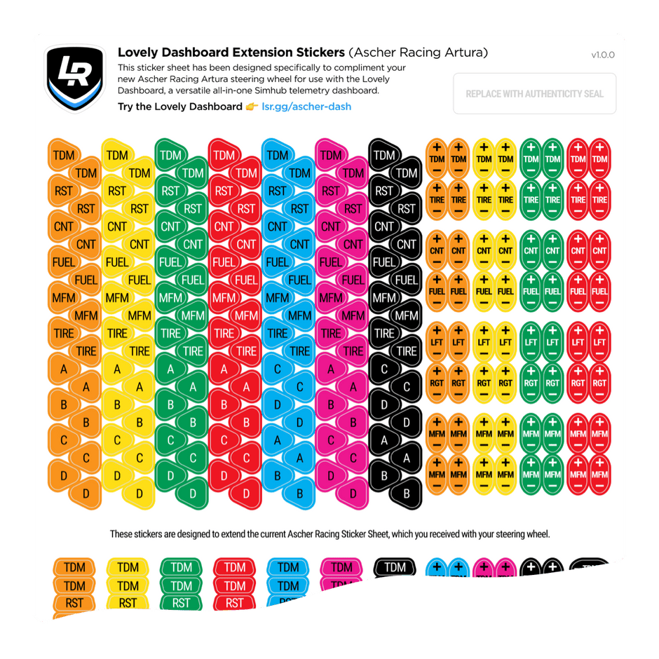 Stickers – Lovely Sim Racing