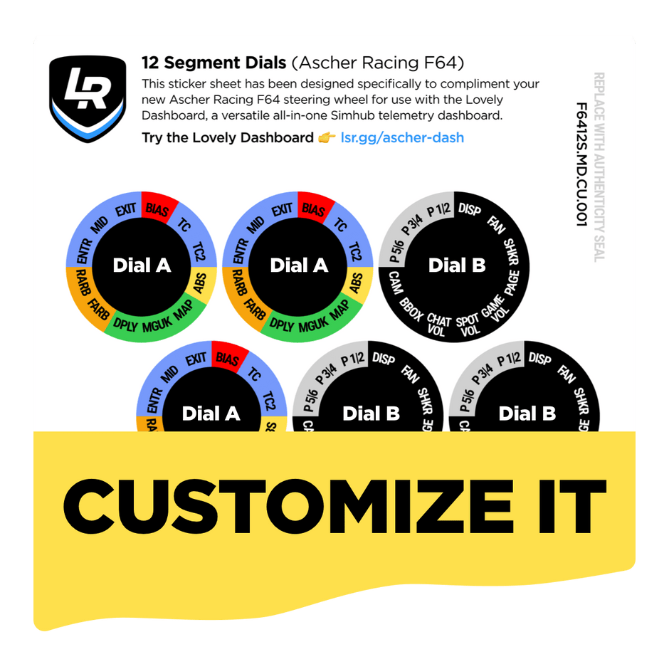 Stickers – Lovely Sim Racing