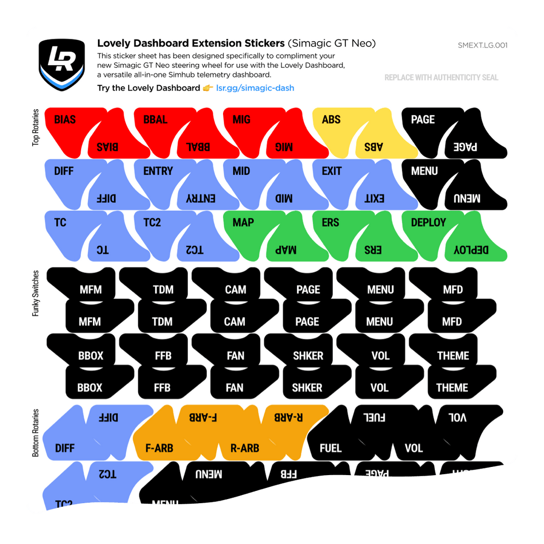 Lovely Sticker Sheets – Lovely Sim Racing